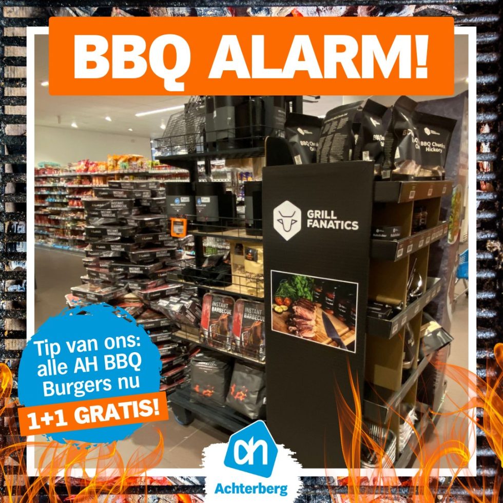 BBQ Alarm | Albert Heijn Achterberg