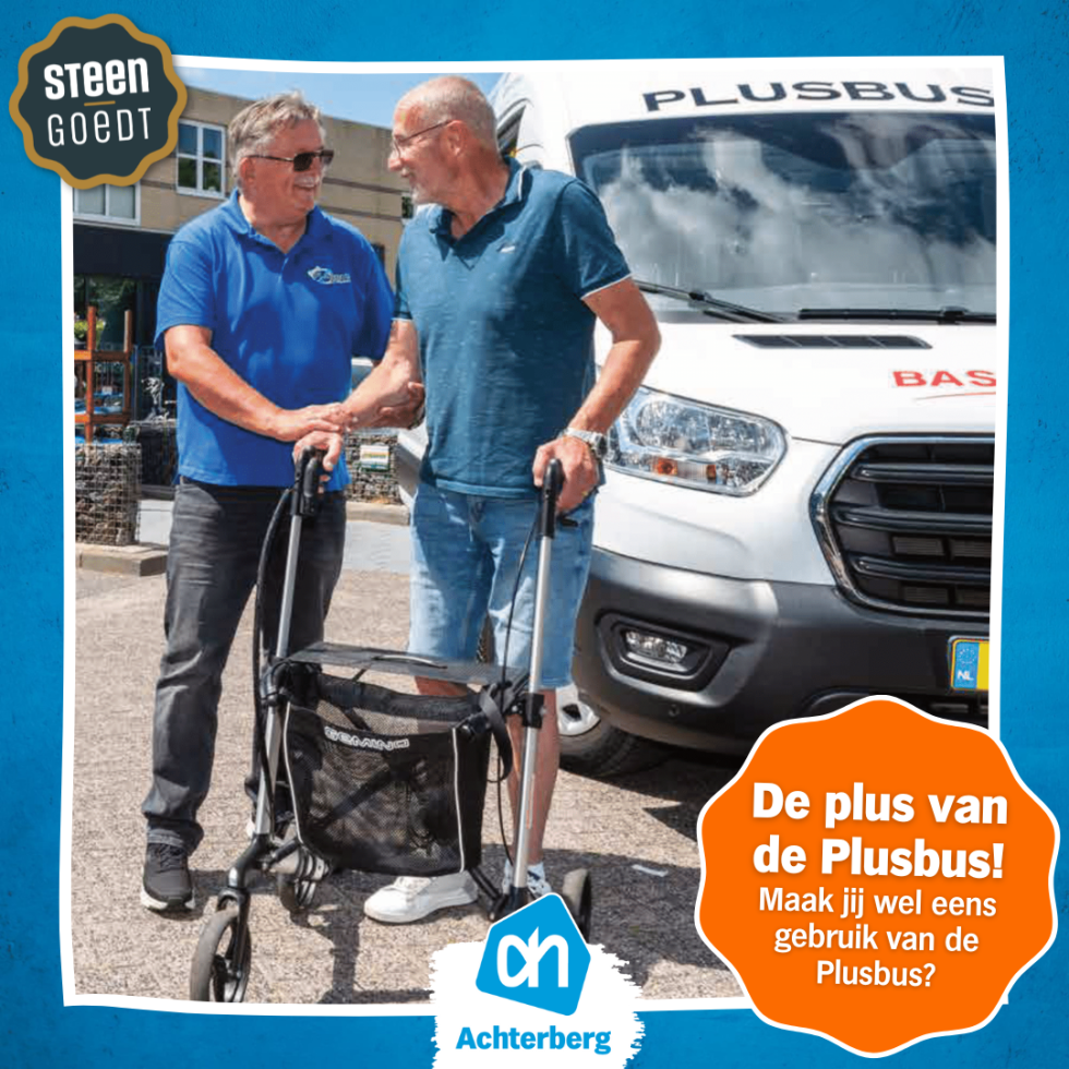 Steengoedt: de plus van de Plusbus! | Albert Heijn Achterberg